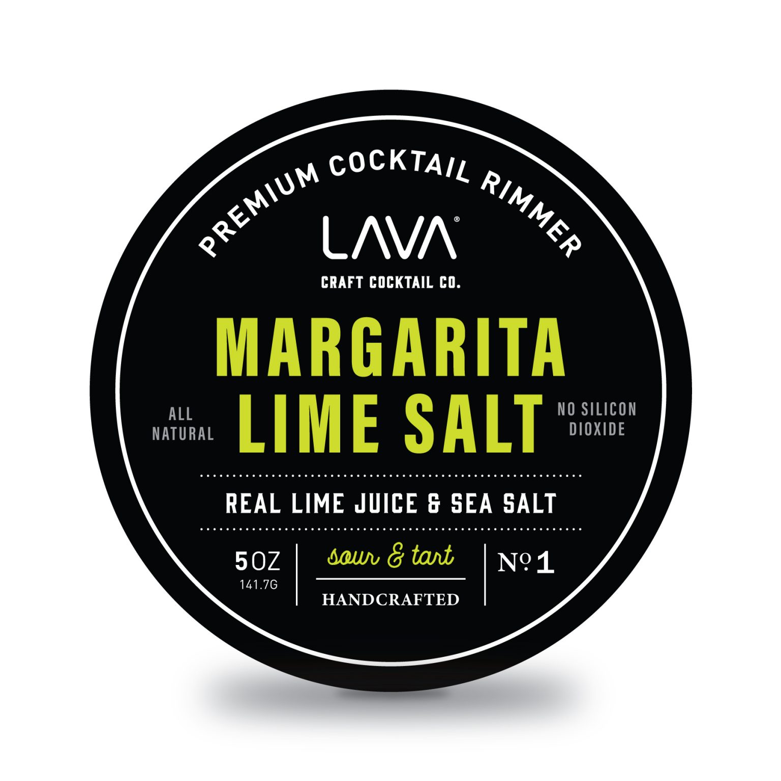 LAVA Premium Jalapeno Citrus Lime Salt Rimmer 6oz | Spicy Margarita Rimmer