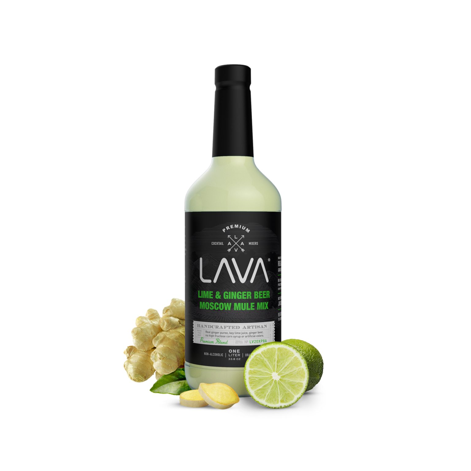 LAVA Premium Spicy Moscow Mule Mix made with Ginger Beer and Key Lime Juice