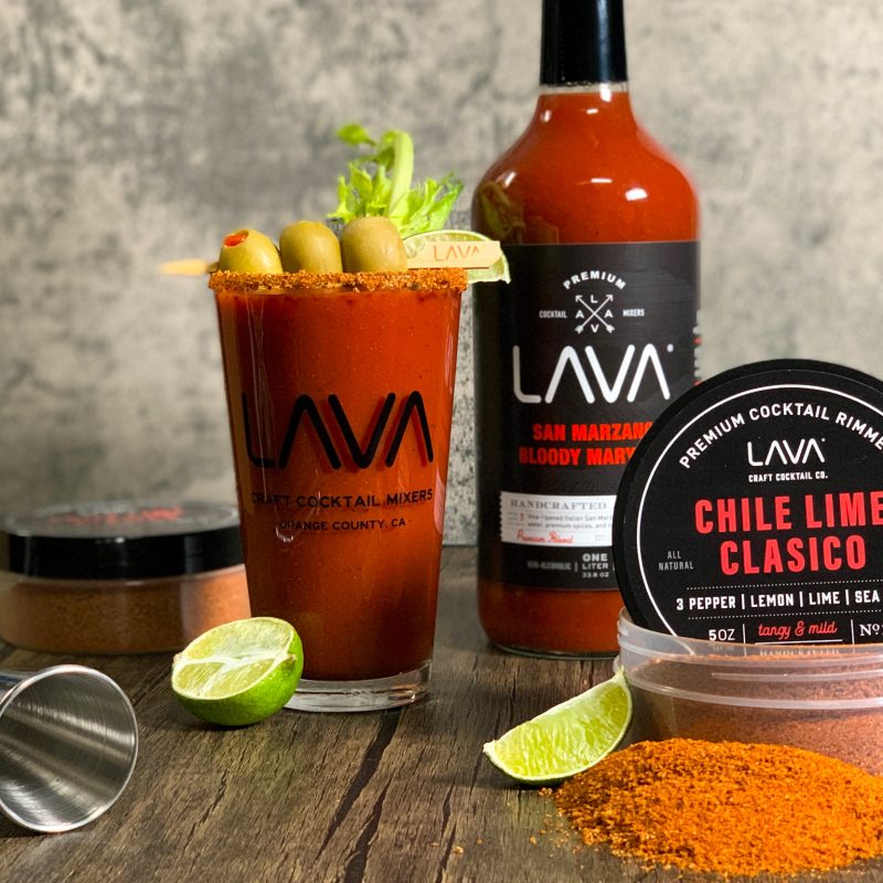 LAVA Premium Chile Lime Clásico Bloody Mary Rim & Margarita Rimmer