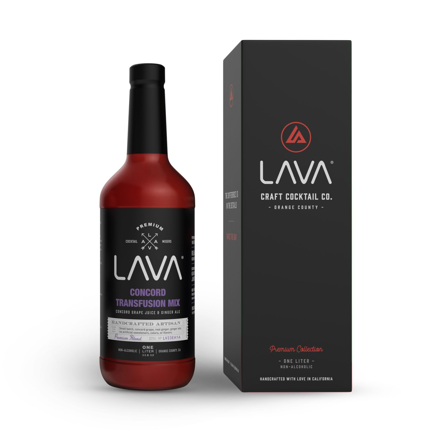 LAVA Premium Concord Transfusion Mix 33.8oz | Real Passion Fruit ...