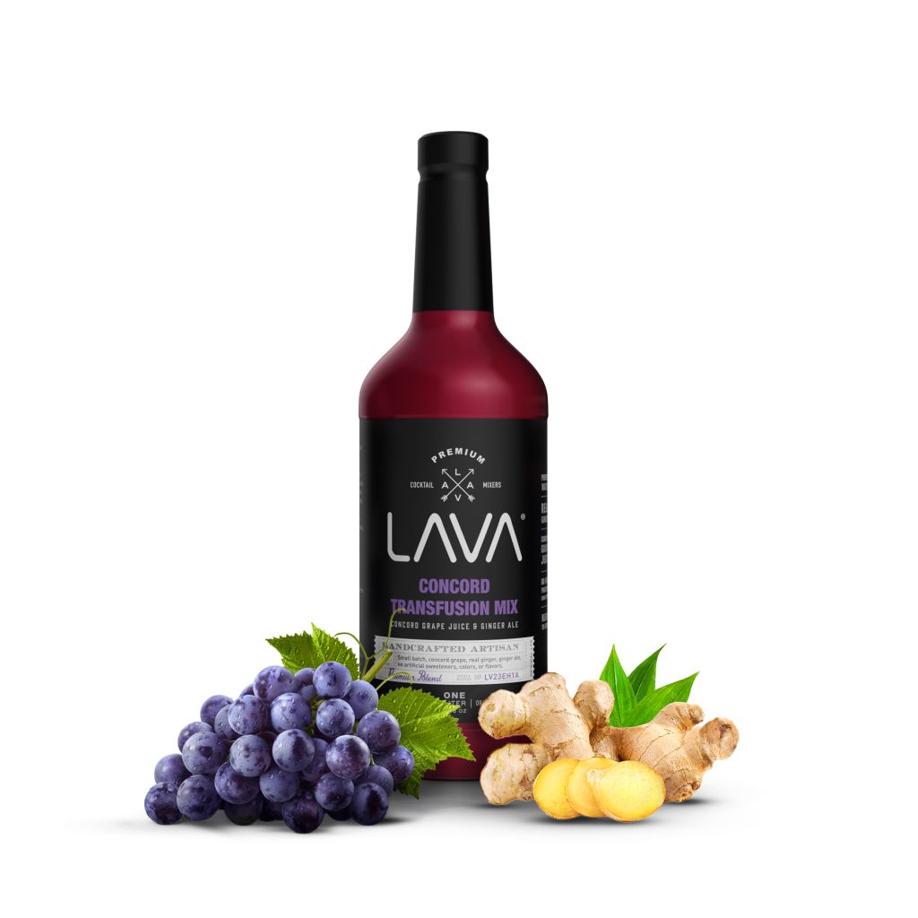 LAVA Premium Concord Transfusion Mix 33.8oz | Real Passion Fruit ...