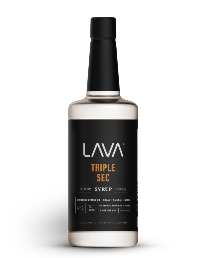 LAVA Premium Triple Sec Syrup 33.8oz | Best Seller ⭐️⭐️⭐️⭐️⭐️