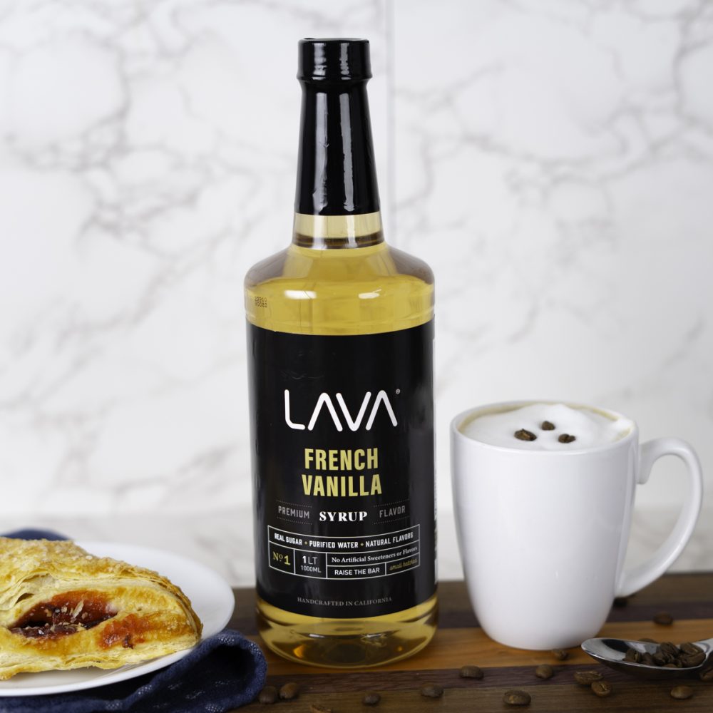 LAVA Premium French Vanilla Syrup 33.8oz Coffee Sweetener ⭐️⭐️⭐️⭐️⭐️