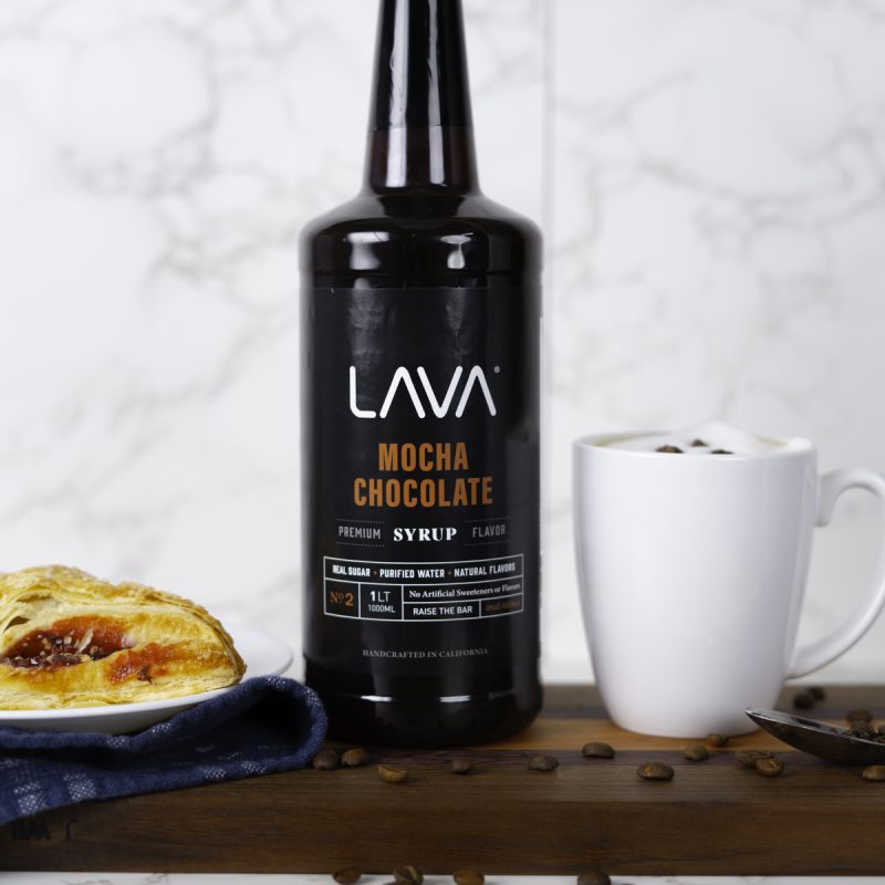 LAVA Premium Mocha Chocolate Syrup 33.8oz Coffee Sweetener ⭐️⭐️⭐️⭐️⭐️