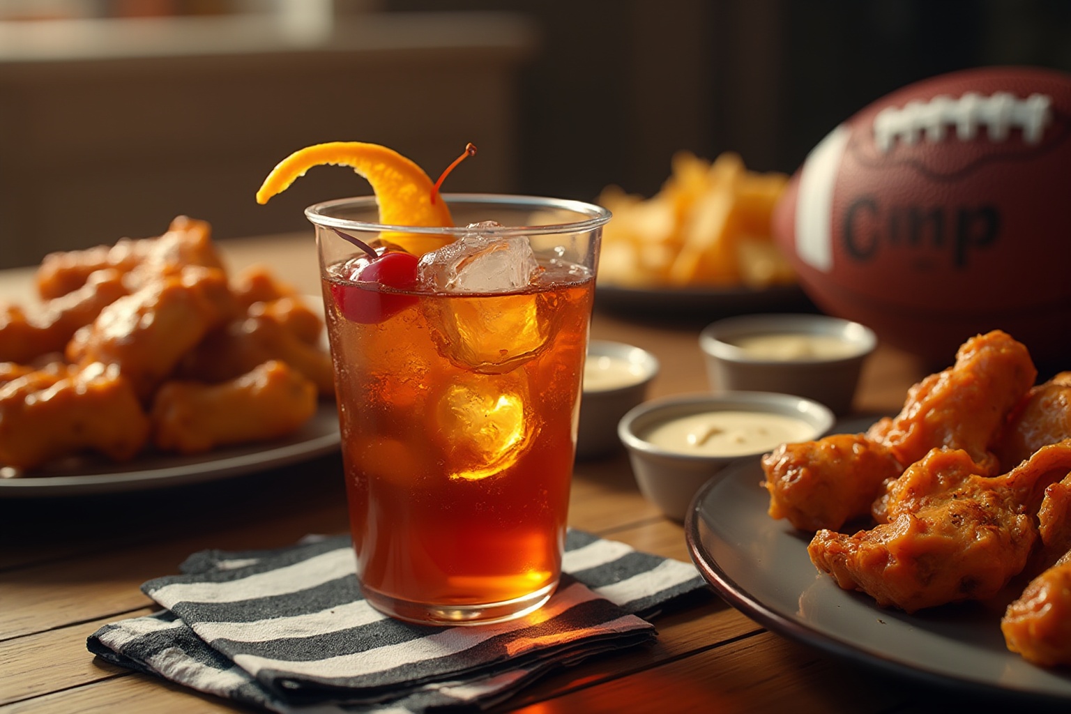 Two-Minute Warning | Whiskey Game Day Cocktail with LAVA